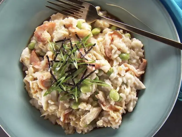 Japanese Seafood Risotto Recipe | Kelsey Nixon | Food Network