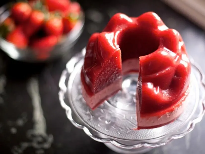 Fresh Homemade Strawberry Jello Recipe | Food Network