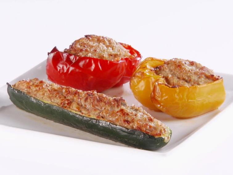Turkey-Stuffed Vegetables Recipe | Giada De Laurentiis | Food Network