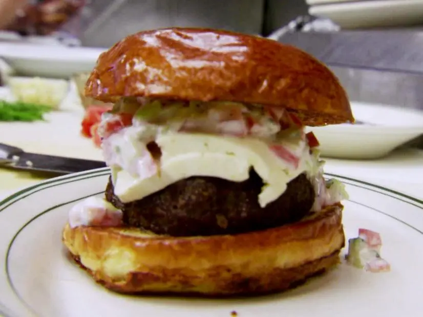 Lamb Burger Recipe | Robert Irvine | Food Network