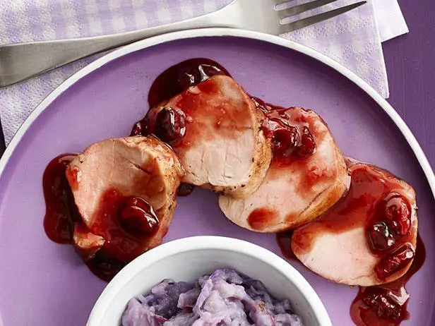 Cranberry-Glazed Pork Tenderloin Recipe | Food Network Kitchen | Food ...