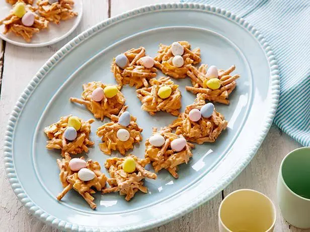 Butterscotch Bird Nests Recipe | Food Network Kitchen | Food Network