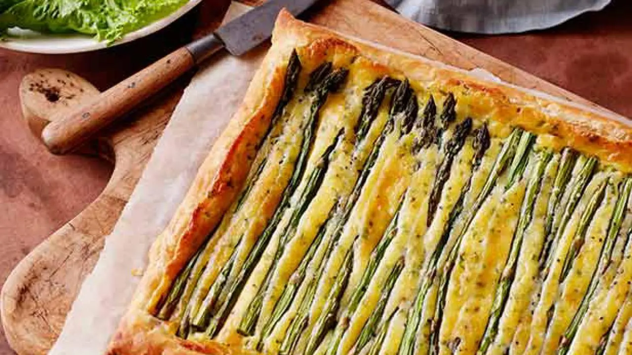 Spring Asparagus Tart Recipe | Food Network Kitchen | Food Network