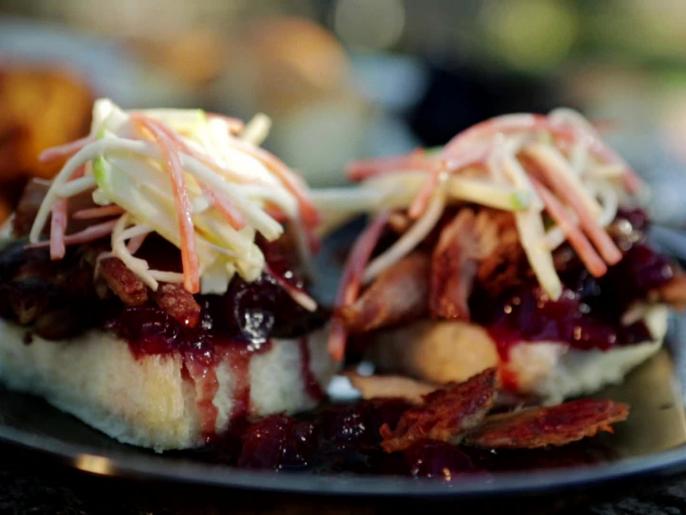 Duck Confit Sliders Recipe | Guy Fieri | Food Network