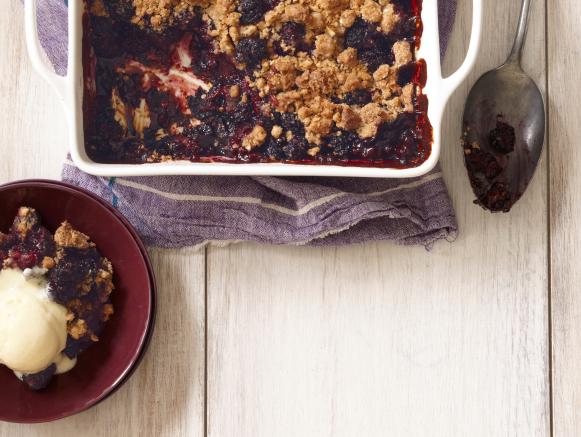 Double Berry-Hazelnut Crumble Recipe | Food Network Kitchen | Food Network