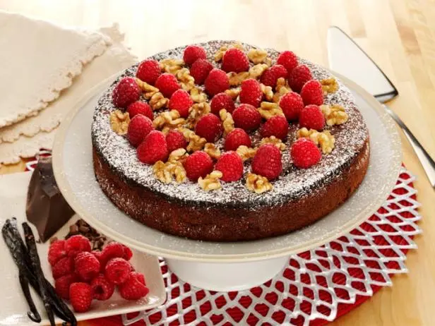 Dark Chocolate and Walnut Torte Recipe - Chef's Resource Recipes