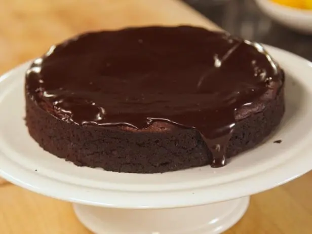 Chocolate Cassis Cake Recipe | Ina Garten | Food Network