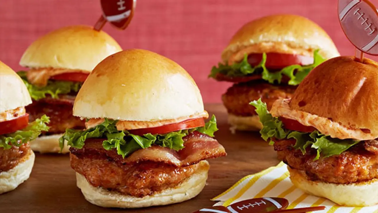 Triple Pork Sliders Recipe | The Neelys | Food Network