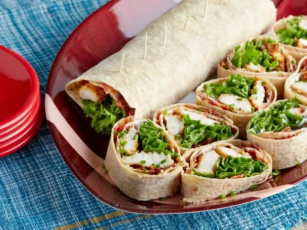 Chicken Club Ranch Roll Recipe | Food Network Kitchen | Food Network