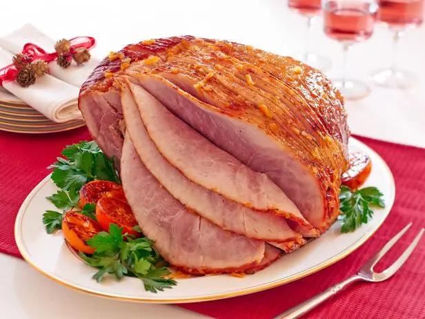 Ham with Marmalade Bourbon Glaze Recipe | Food Network Kitchen | Food ...