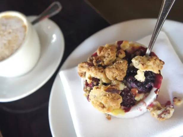 Blackberry Brown Betty with Pecan Crumble Recipe | Hedy Goldsmith ...