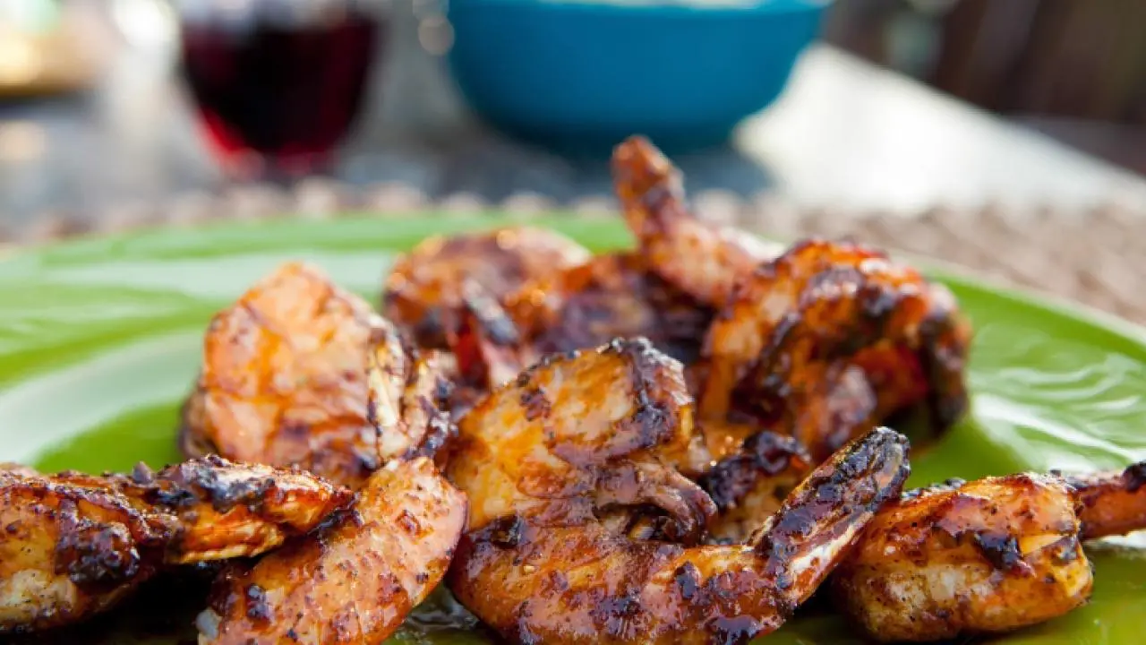 Cajun BBQ Prawns Recipe | Guy Fieri | Food Network