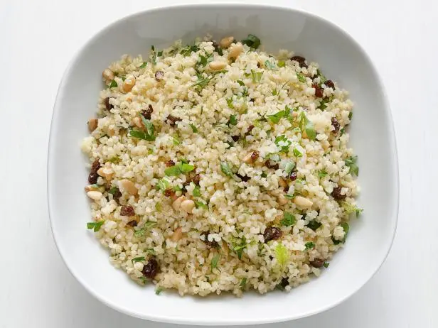 Bulgur with Raisins and Pine Nuts Recipe - Chef's Resource Recipes