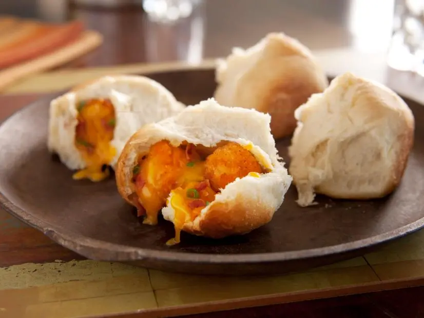 Cheesy Chicken & Bacon Pull-Aparts Recipe | Food Network