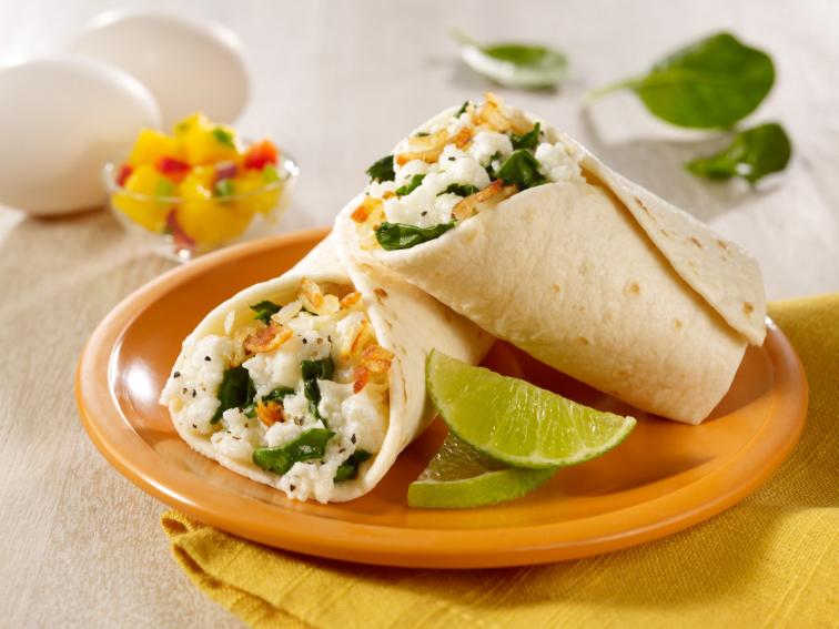 Vegetarian Breakfast Burrito Recipe | Food Network