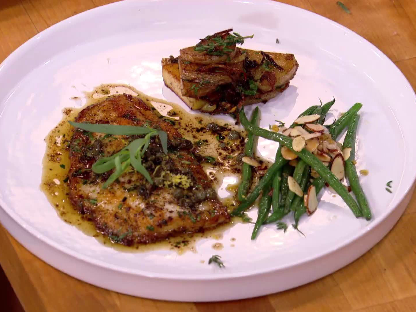 Turbot with Brown Butter and Capers Recipe - Chef's Resource Recipes