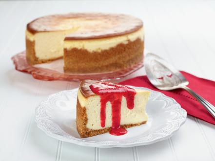 Joe's "Say Cheese" Cheesecake with Fresh Strawberry Sauce Recipe ...
