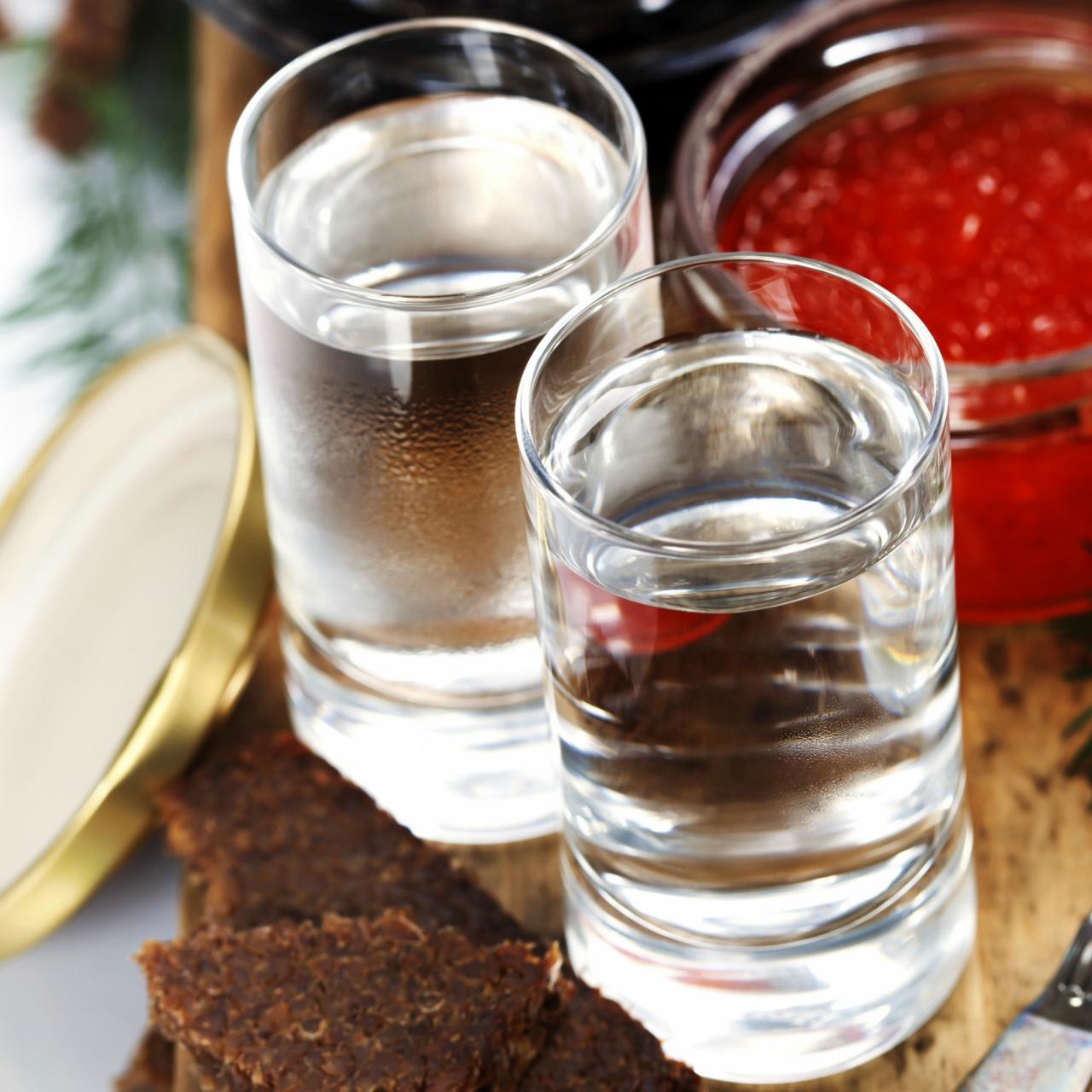 Apple Russian Vodka Shot
