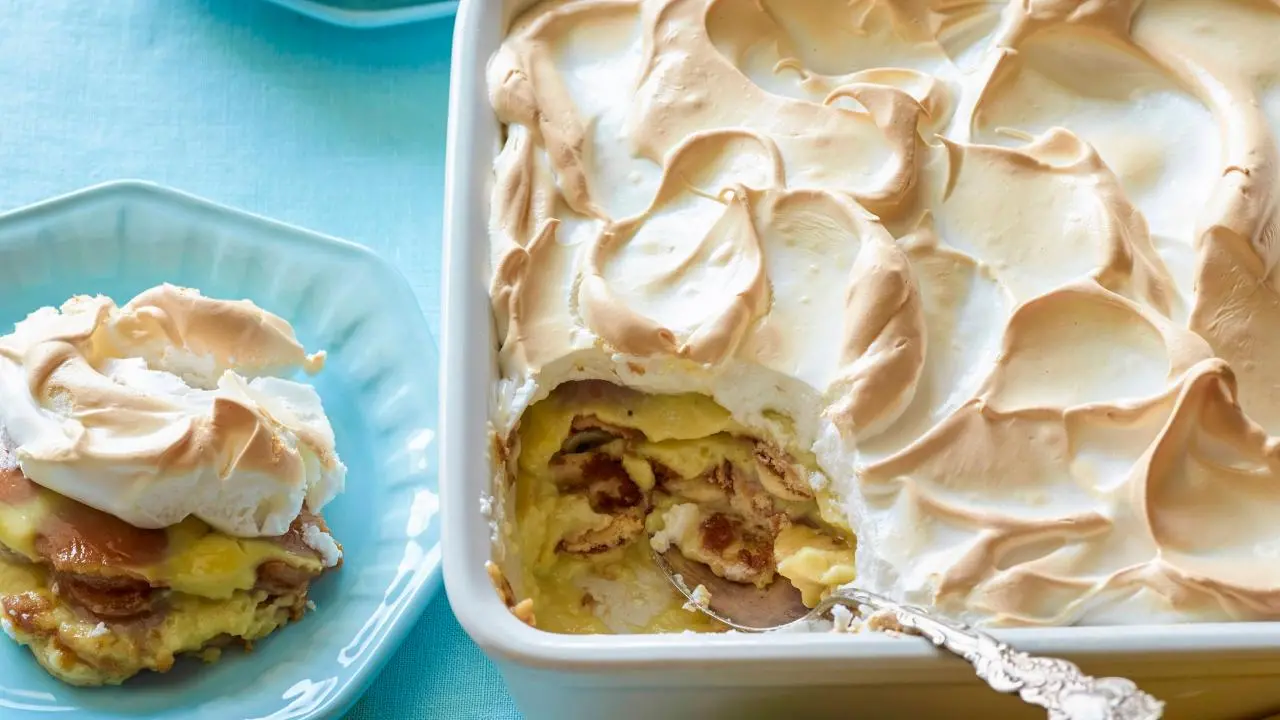 how do you make meringue for banana pudding