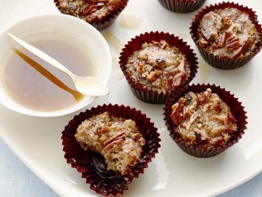 Bread Pudding Cups with Bourbon Sauce Recipe | Nancy Fuller | Food Network