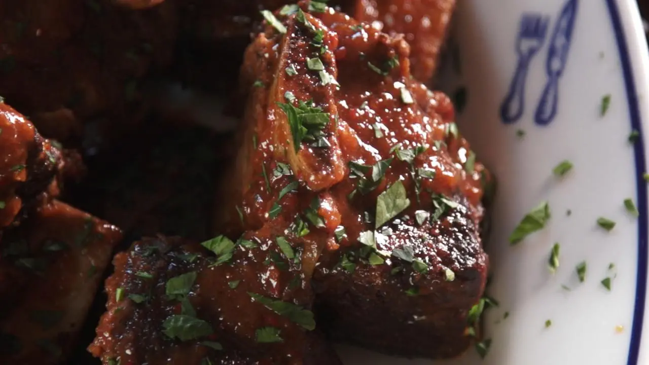 Chile-Braised Short Ribs Recipe | Nancy Fuller | Food Network
