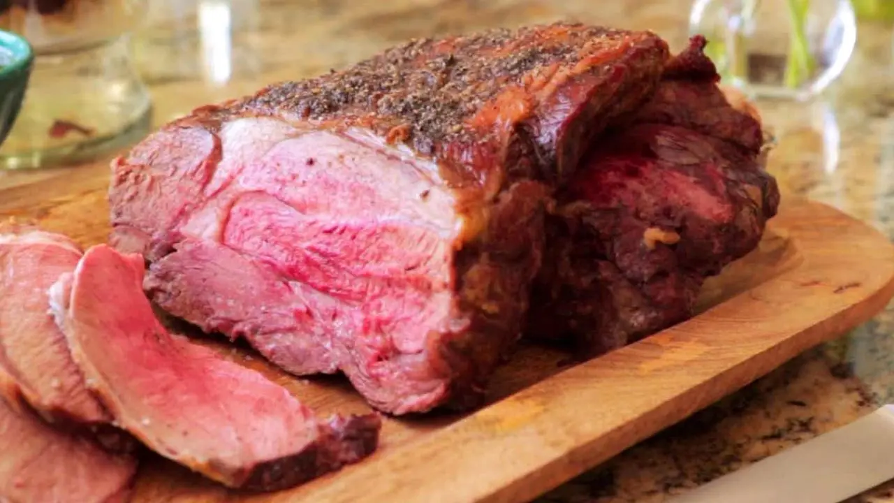 Roasted Lamb with Mint Chimichurri Recipe | Damaris Phillips | Food Network