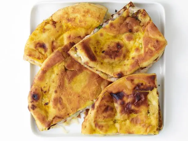 Cheese-Stuffed Naan Recipe | Food Network Kitchen | Food Network