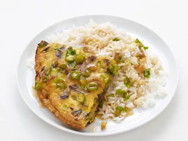 Skillet Shrimp and Mushroom Egg Foo Yong Recipe - Chef's Resource Recipes