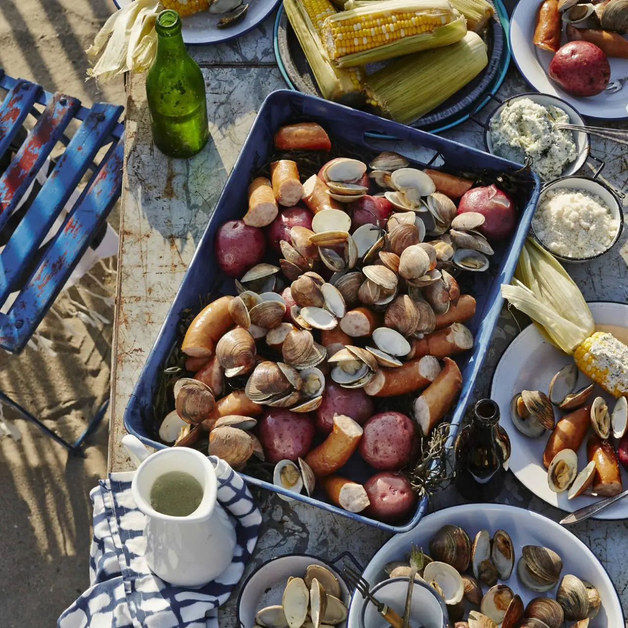 Clam Bake Kitchen Clambake — Me & The Moose