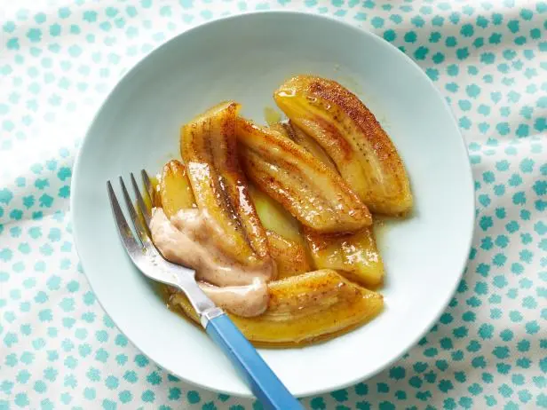 Sauteed Bananas with Tangy Sweet Cream Recipe | Melissa d'Arabian ...