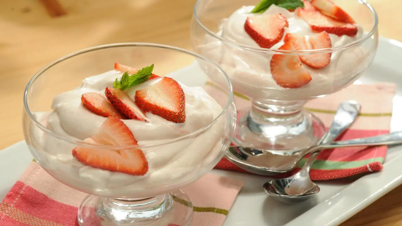Strawberry Fool Recipe | Katie Lee Biegel | Food Network