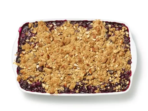 Blueberry-Oatmeal Crisp Recipe | Food Network Kitchen | Food Network
