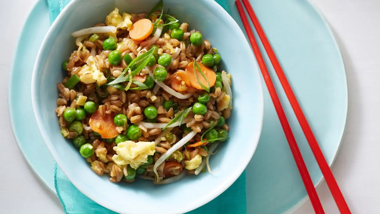 Healthy Farro Fried "Rice" Recipe | Food Network Kitchen | Food Network