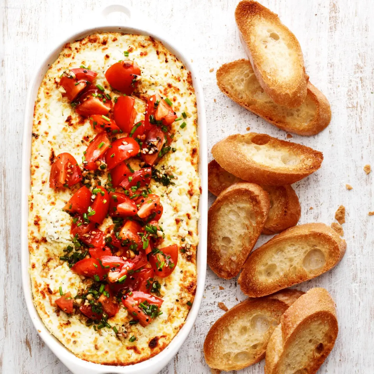 Baked Goat Cheese Dip