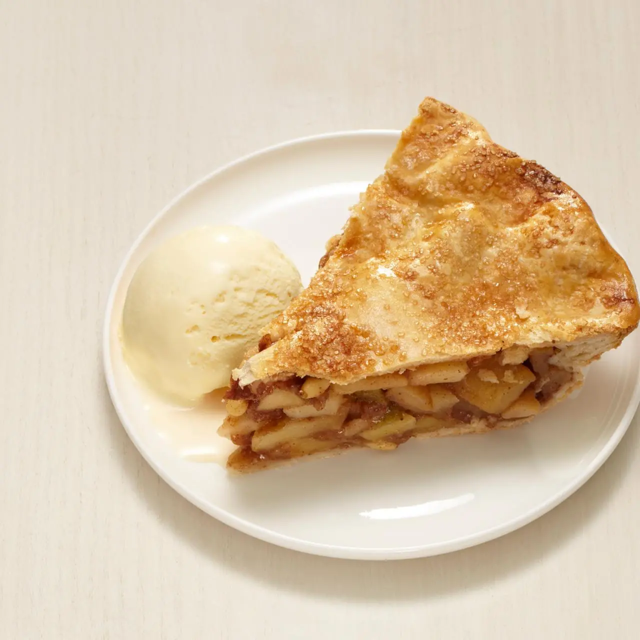Apple Pie Slice Homemade Apple Pie Recipe Real Life Of Lulu