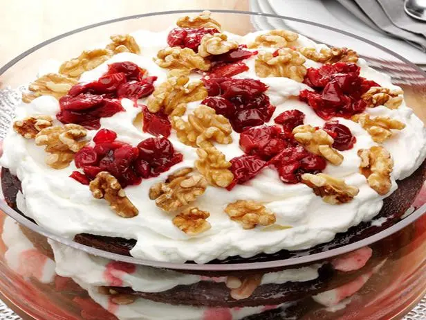 Black Forest Walnut Trifle Recipe - Chef's Resource Recipes