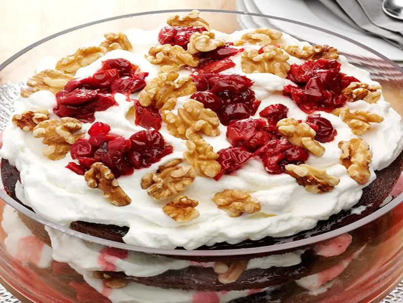 Black Forest Walnut Trifle Recipe | Food Network