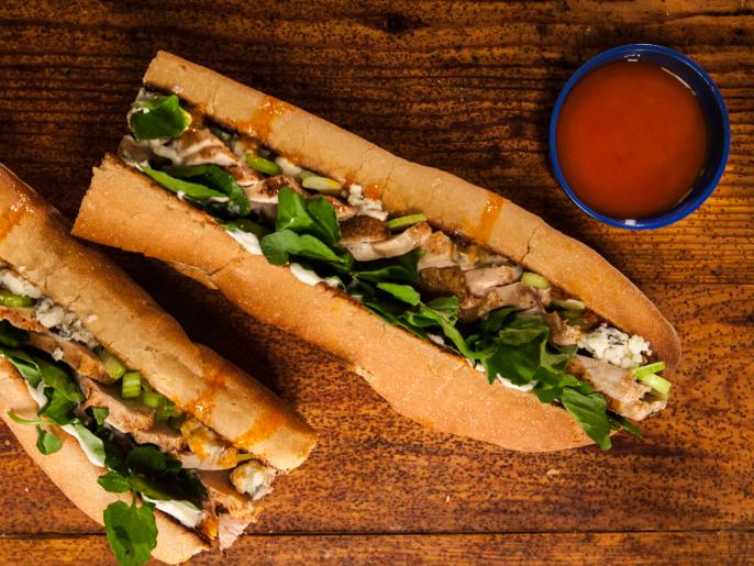 Buffalo Chicken Sub Recipe | Food Network Kitchen | Food Network