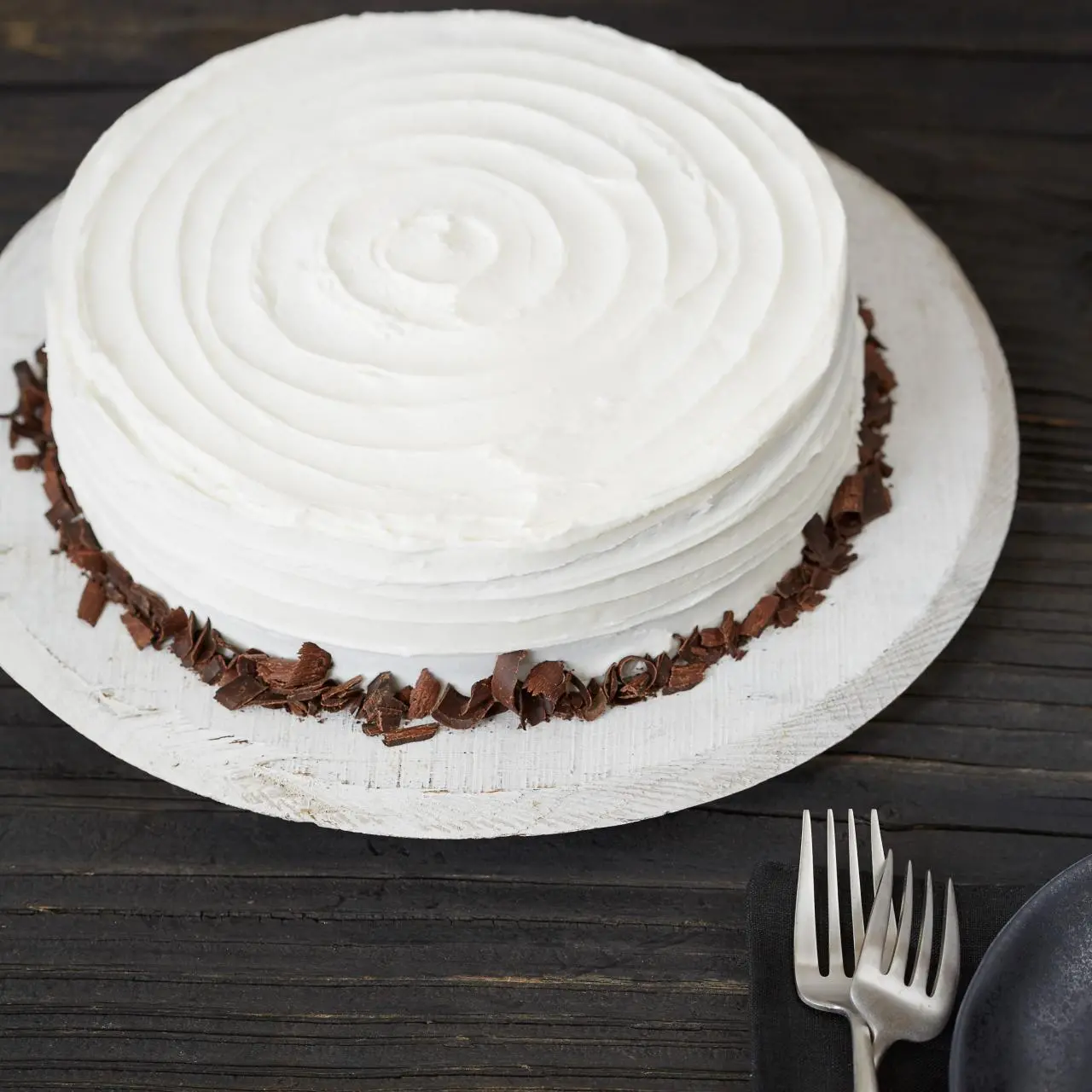 Chocolate Cake with American Buttercream Frosting