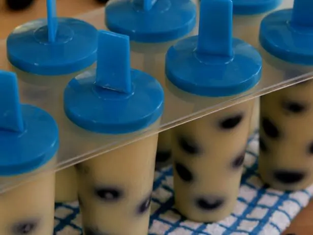 Honey Lemon Blueberry Ice Pop Recipe | Food Network