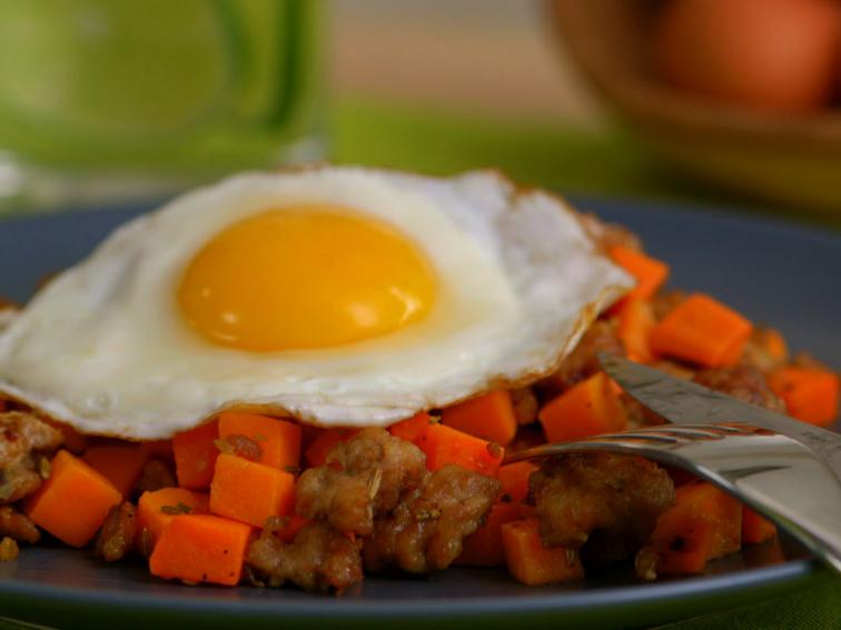 Sweet and Spicy Pork Hash Recipe | Food Network