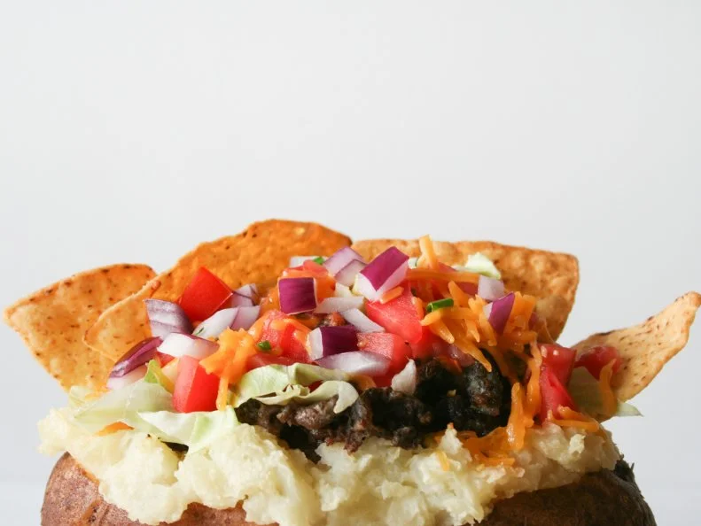 6 Outrageously Overstuffed Baked Potatoes : Food Network | Food Network