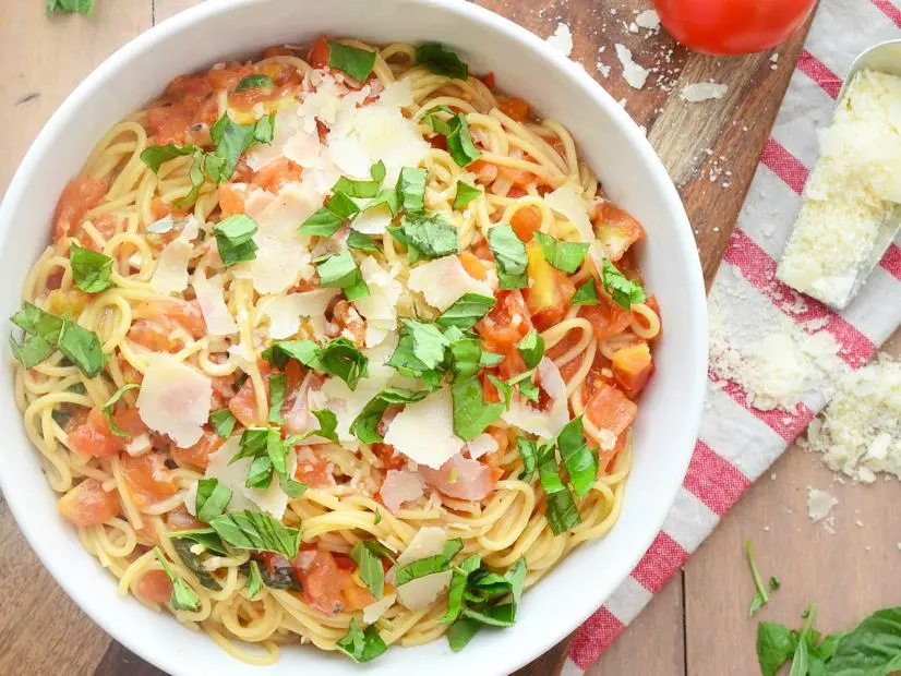 One-Pot Caprese Pasta Recipe | Food Network