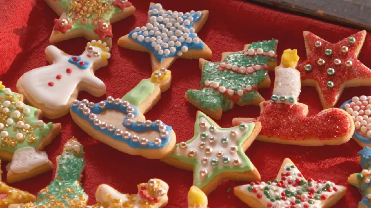Santa's Christmas Cookies Recipe | Nancy Fuller | Food Network