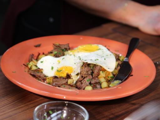 Beef and Potato Hash Recipe | Valerie Bertinelli | Food Network