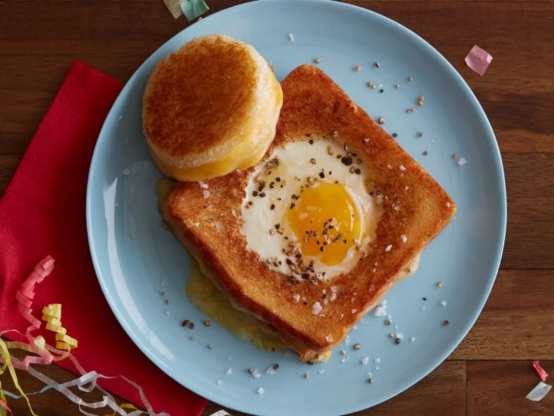 Hangover Breakfast Sandwiches : Food Network | Food Network