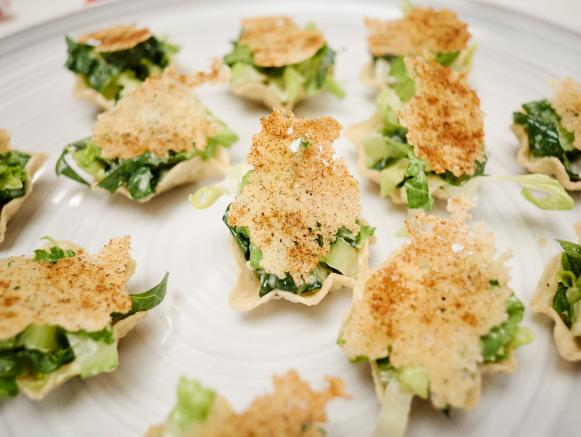 Caesar Salad Taco Bites Recipe | Giada De Laurentiis | Food Network