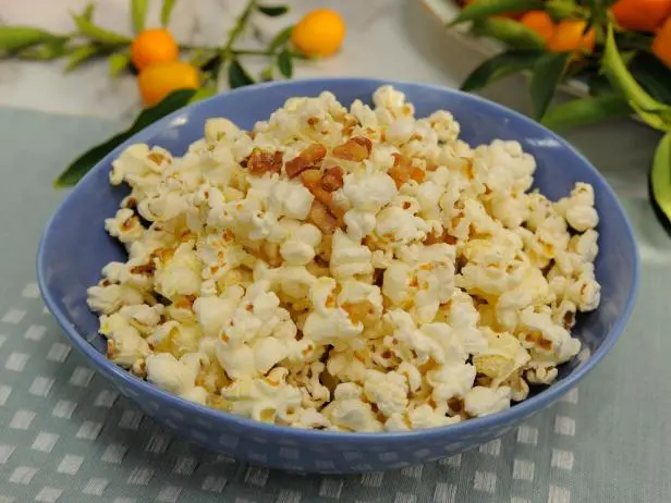 Pancetta And Parm Popcorn Recipe | Jeff Mauro | Food Network