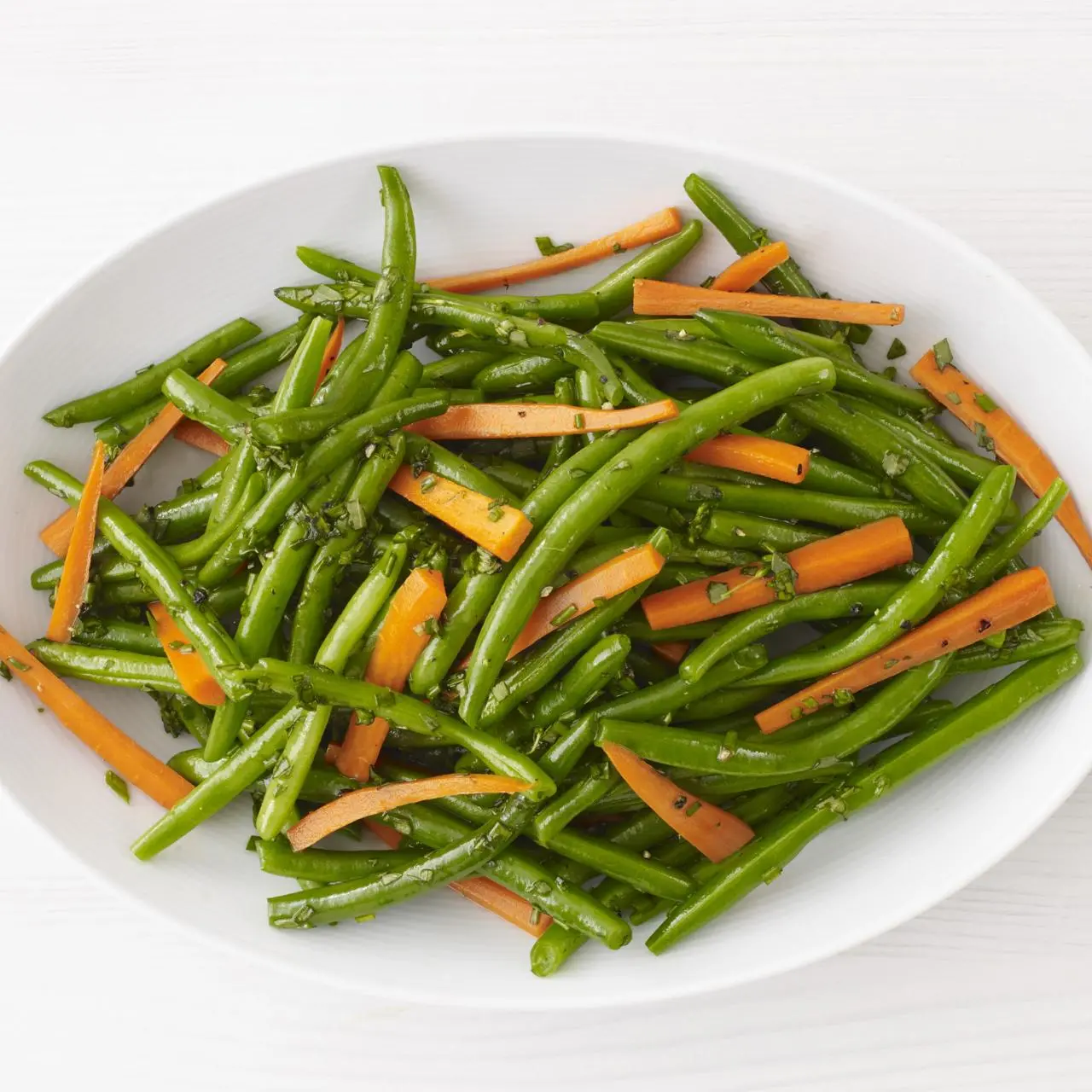how to cook green beans and carrots