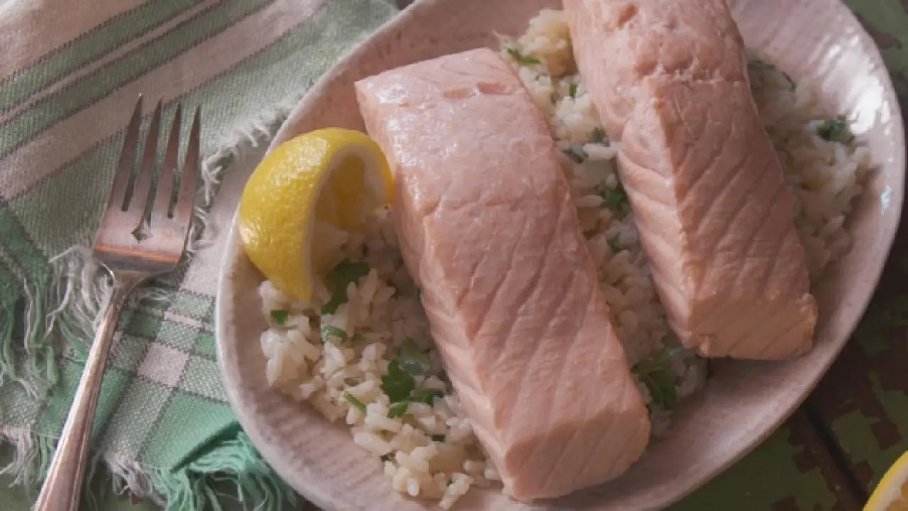 Traditional Poached Salmon Recipe | Nancy Fuller | Food Network